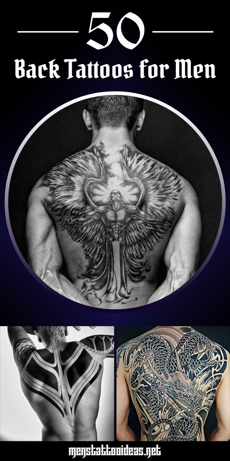 Cool Back Tattoo Ideas for Guys - Riccda