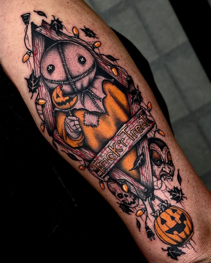 Sam Trick R Treat Tattoo Ideas - Riccda