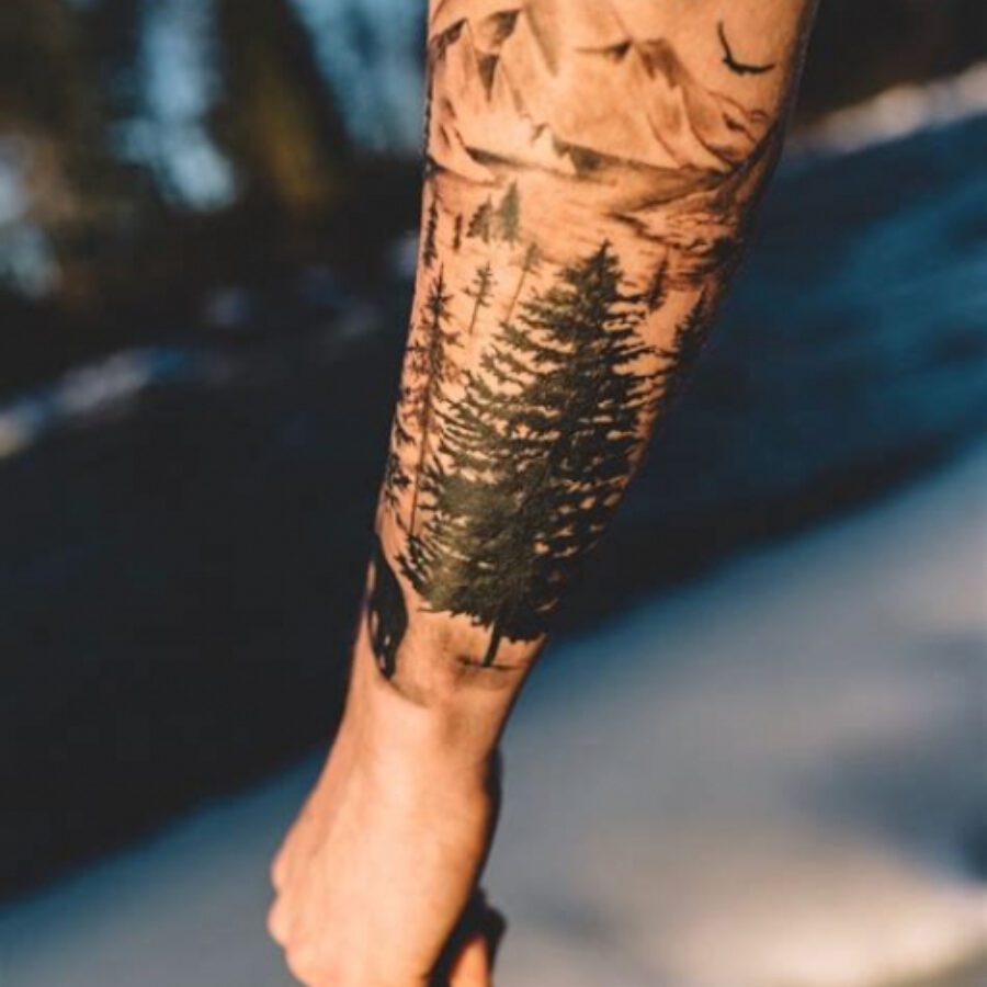 Simple Arm Tattoo Ideas for Men - Riccda