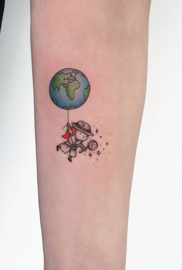 Small Color Tattoo Ideas for Men - Riccda
