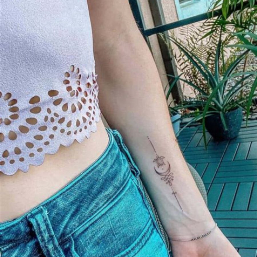 Small Forearm Tattoo Ideas for Females - Riccda