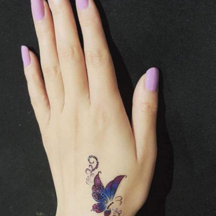 Small Hand Tattoo Ideas for Females - Riccda