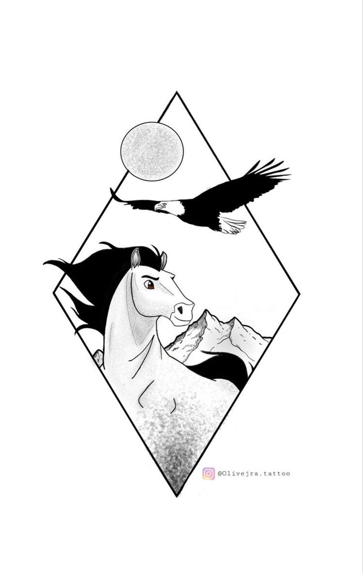 Spirit Stallion of the Cimarron Tattoo Ideas - Riccda