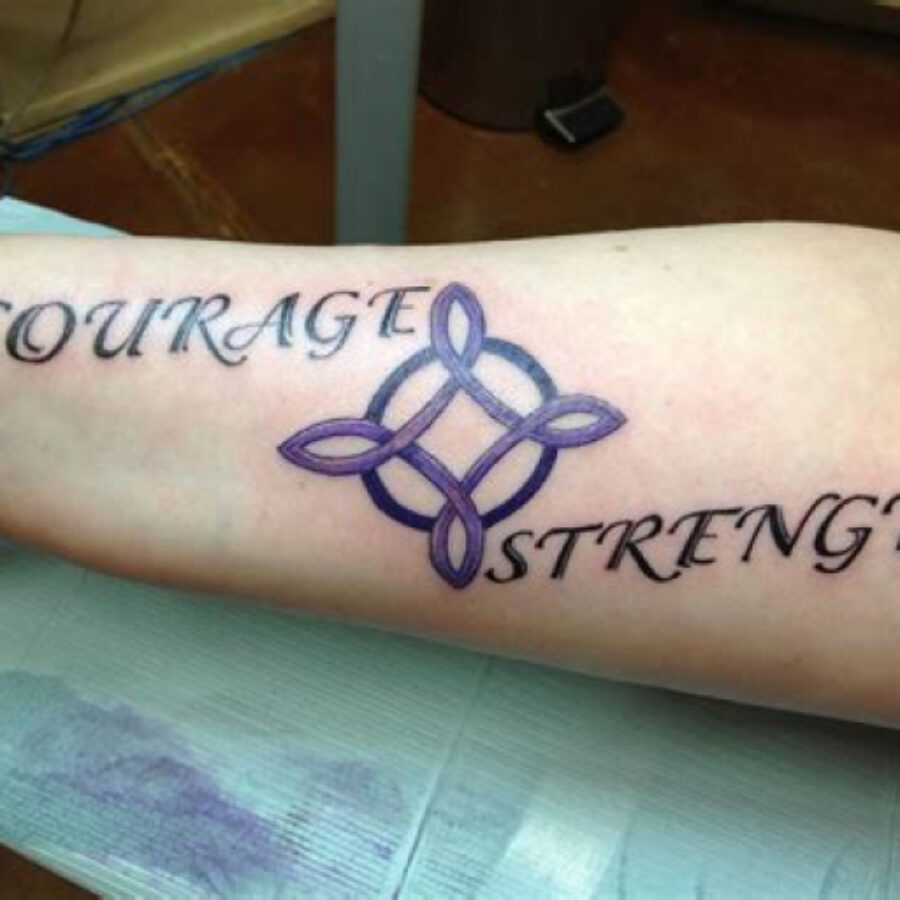 Tattoo Ideas for Courage and Strength - Riccda