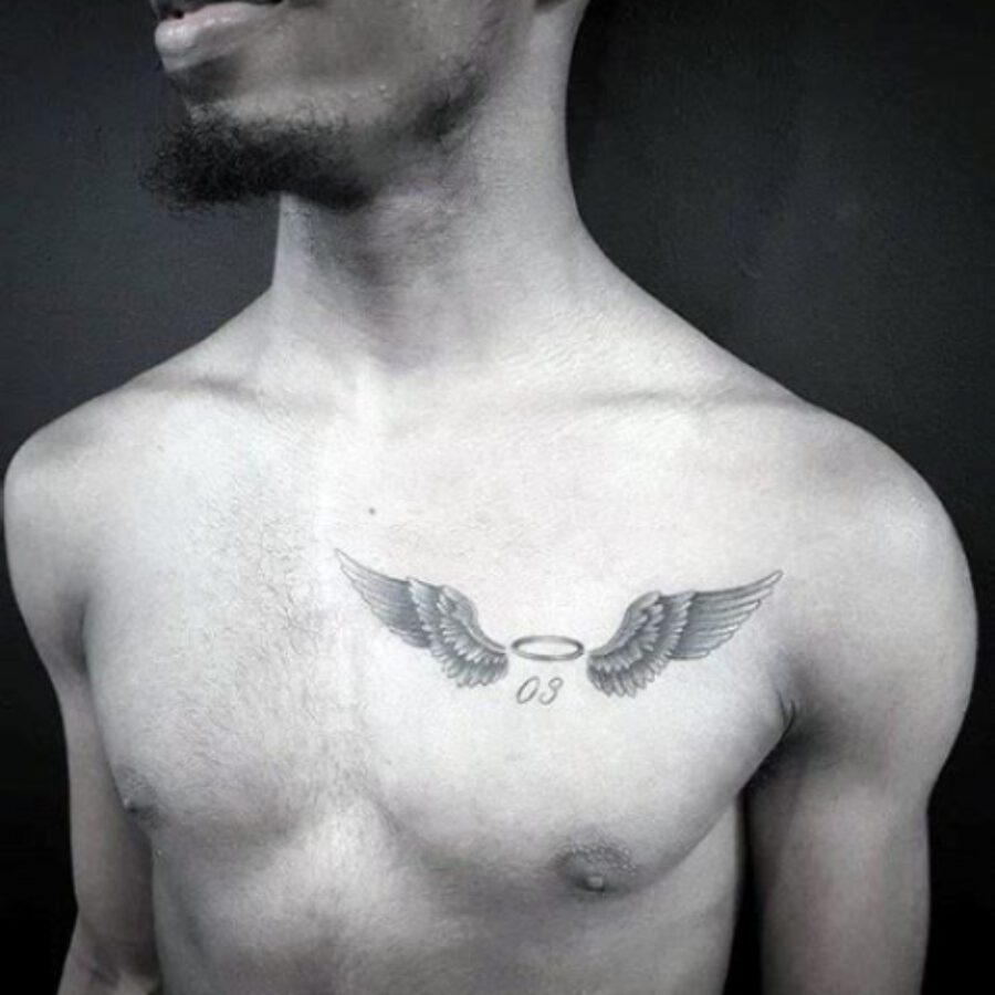 Small Chest Tattoo Ideas for Men - Riccda