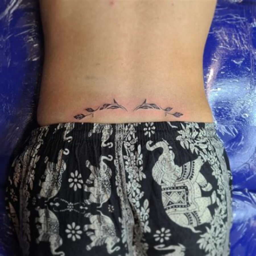 Small Tattoo Ideas for Lower Back - Riccda